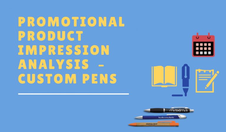 Promotional Product Impression Analysis – Custom Pens (Infographics ...