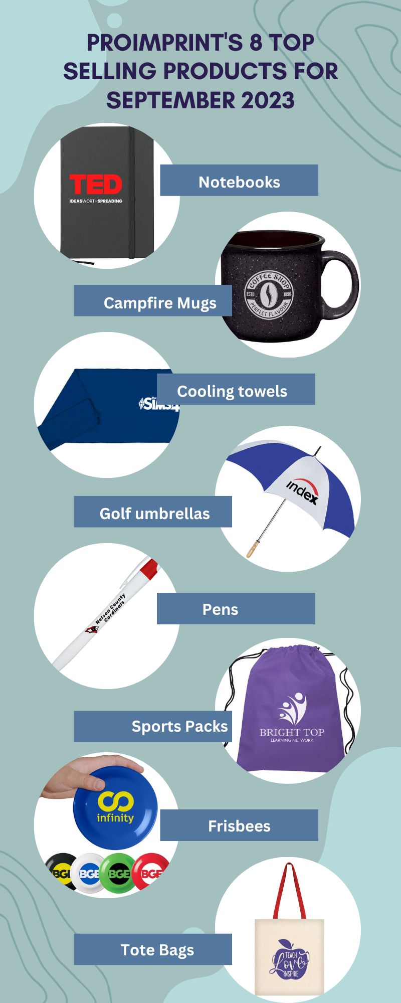 ProImprint’s 8 Top Selling Products for September 2023 | ProImprint Blog