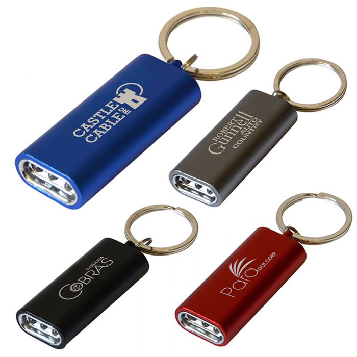 Custom Imprinted 3 LED Aluminum Keylights