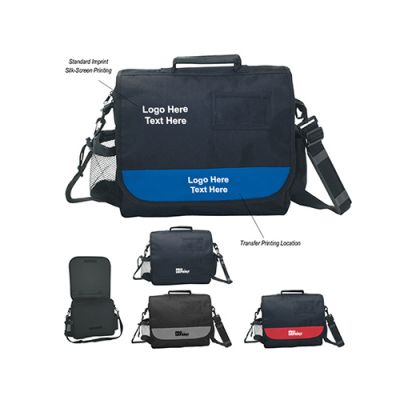 Custom Printed Business Messenger Bags - Messenger Bags