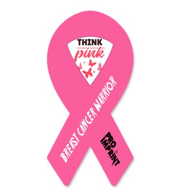 3.8x8 Custom Printed Large Awareness Ribbon Shape Magnets 20 Mil ...