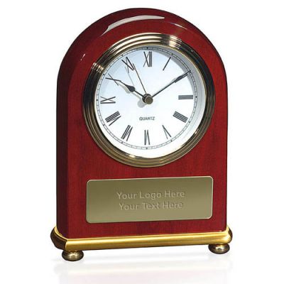 Custom Jaffa Rosewood Arch Clocks - Clocks