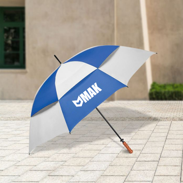 68 inch Arc Vented Custom Windproof Umbrellas - Umbrellas