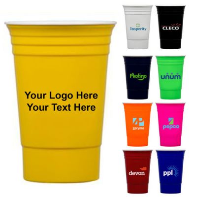 16 Oz Promotional Logo Party Cups - Party Cups