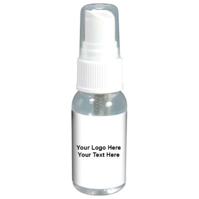 1 Oz Custom Logo Imprinted Sanitizer Sprays - Hand Sanitizers