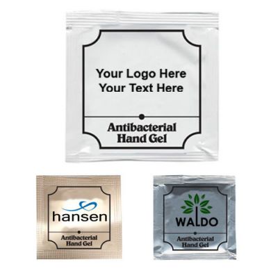 Promotional Logo Anti-bac Gel Packets - Hand Sanitizers