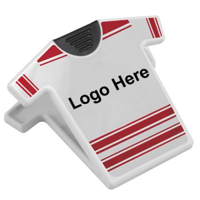 Promotional T-Shirt Shaped Magnetic Clips - Clips