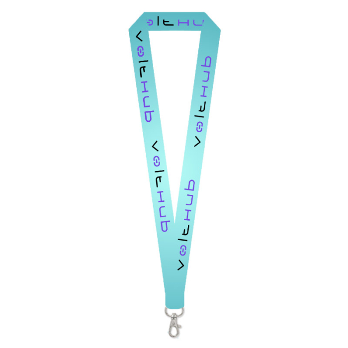 Customized 1 Inch Full Color Lanyards