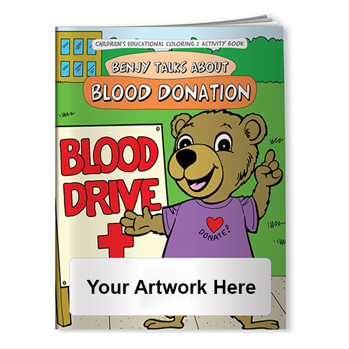 blood coloring book