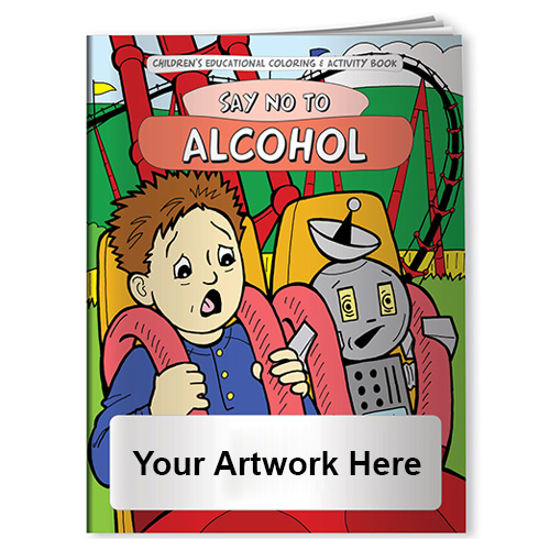 alcohol coloring book