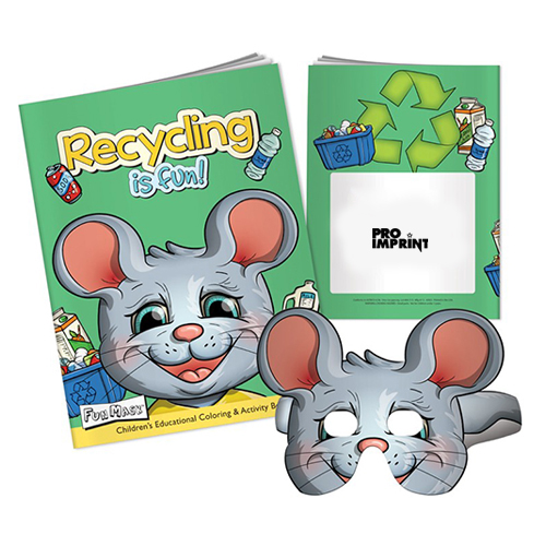 recycling coloring book