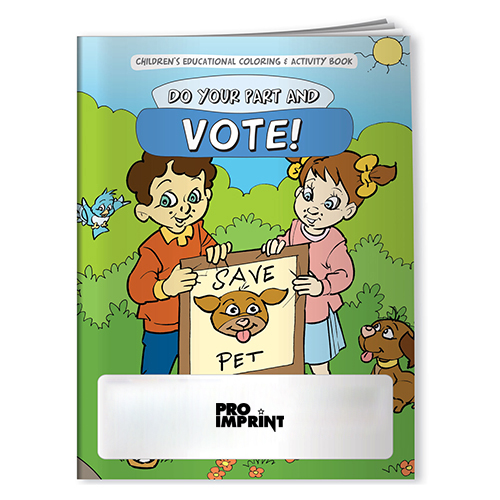 political coloring book