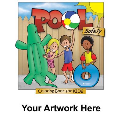 Custom Coloring Books-Pool Safety For Kids - Child Safety