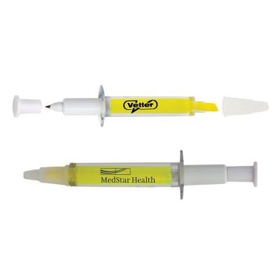 Custom Syringe Highlighter Pens - Highlighters